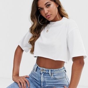 ASOS Tops | Baby Pink Crop Top | Poshmark